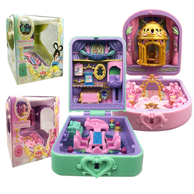 叶罗丽迪士尼宝石盒子灵冰公主王子灰姑娘夜萝莉精灵房子化妆盒女 宝石盒[灵公主-花圣殿]报价_参数_图片_视频_怎么样_问答-苏宁易购