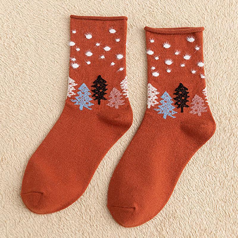 波迷娜(BOMINA)女生袜子中筒袜秋冬堆堆袜日系可爱长袜街头潮流森系圣诞袜初中高中学生袜J 黑色 3双装 35-40(视频介绍_波迷娜(BOMINA)女生袜子中筒袜秋冬堆堆袜日系可爱长袜街头 ...