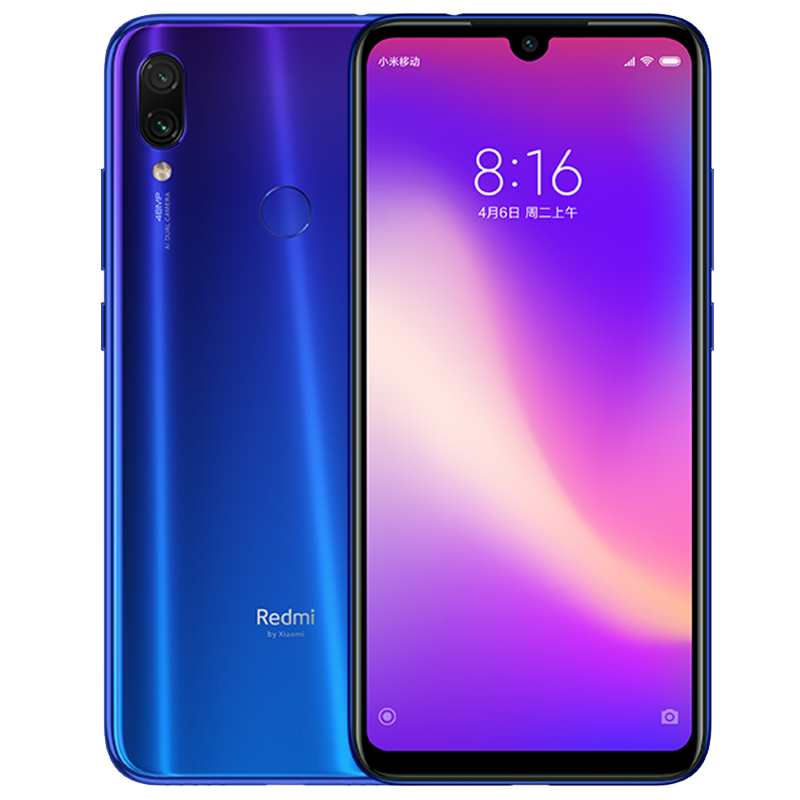小米(mi)手机Redmi Note 7 Pro 小米(MI) Redmi 红米Note7 Pro 骁龙675 索尼4800万摄像 全网通版 6GB+128GB 梦幻蓝 移动联通电信4G手机 ...