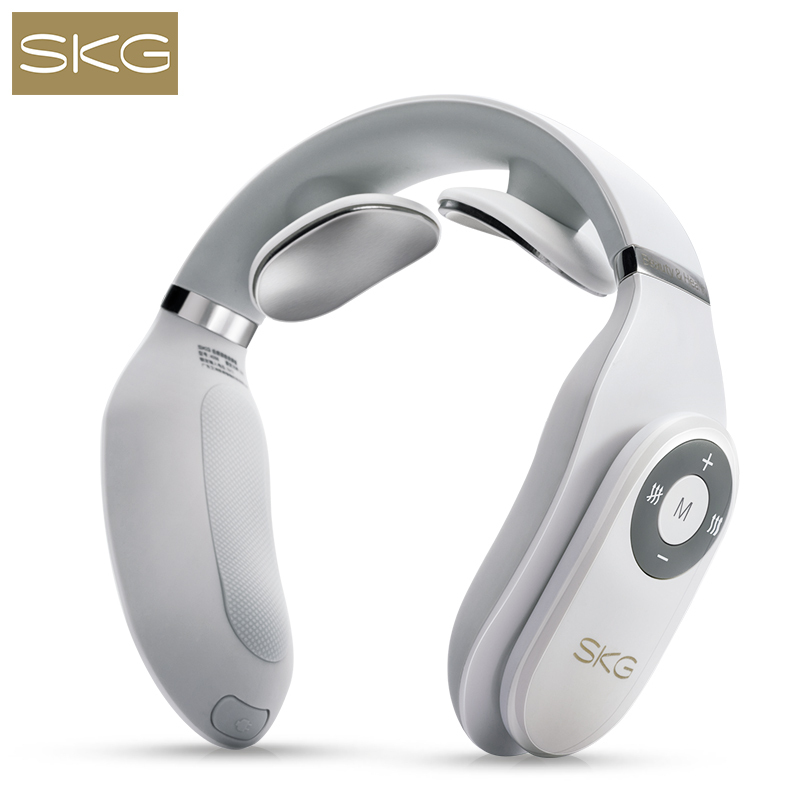SKG 颈椎按摩器 按摩仪 肩颈按摩器 颈椎治疗仪经络电脉冲针灸护颈仪 4098报价_参数_图片_视频_怎么样_问答-苏宁易购