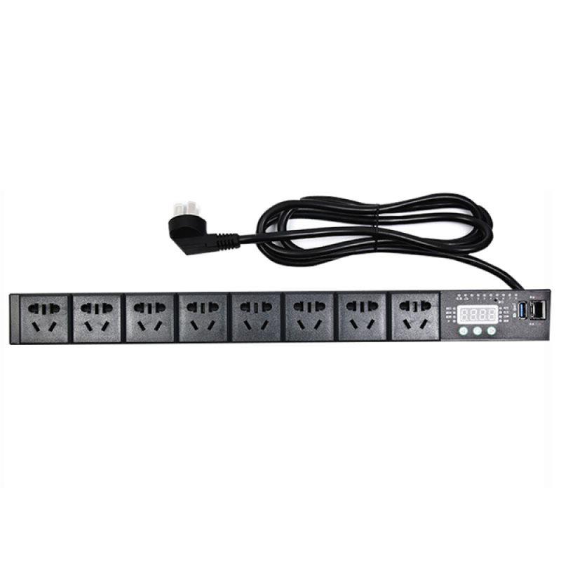 STK 科创 pdu机柜插座/插线板/插排/排插智能PDU 防雷防浪涌 远程ip控制 8位10A KDE-6018i报价_参数_图片_视频 ...