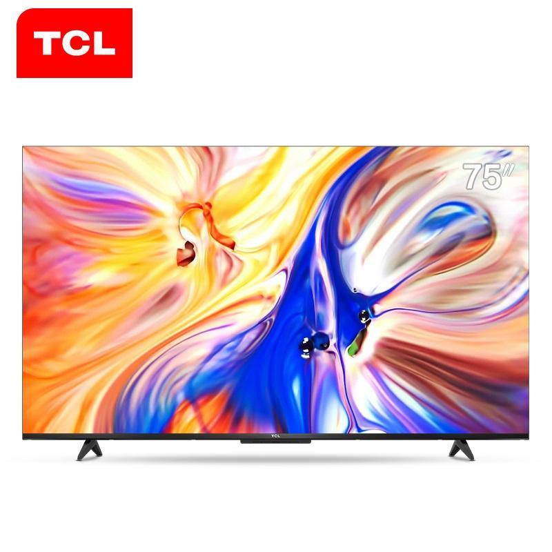 TCL平板电视75V8-Pro 【新品】TCL智屏 75v8-pro 75英寸 4K高清 声控 2+32GB 高色域 AI全面屏 液晶平板 电视机【价格 图片 品牌 报价】-苏宁易购明胜腾睿电器专营店