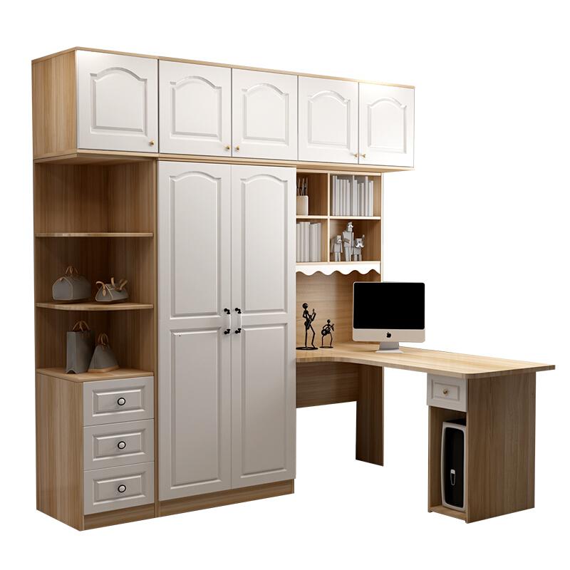 小户型书桌柜图片大全,小卧室书柜书架效果图,书桌柜子效果图_大山谷图库