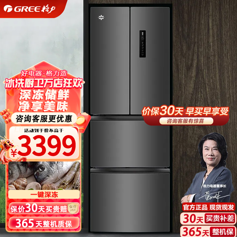格力(GREE)冰箱BCD-303WPFCZ报价_参数_图片_视频_怎么样_问答-苏宁易购