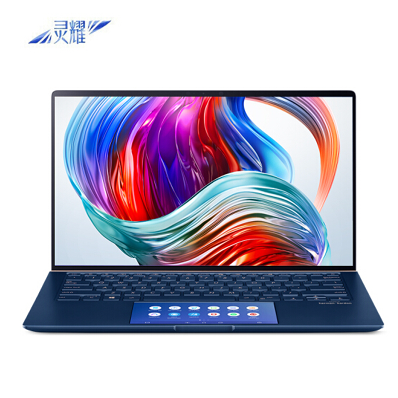华硕(ASUS)U4600FL 14英寸双屏轻薄笔记本电脑(i7-10510 8GB 512G MX250-2G独 蓝)参数配置_规格_性能 ...