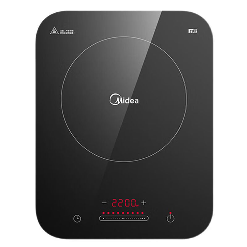 美的Midea 电磁炉2200W 家用大功率恒匀火智能断电微晶面板 C22-WH2237 单位:个参数配置_规格_性能_功能-苏宁易购