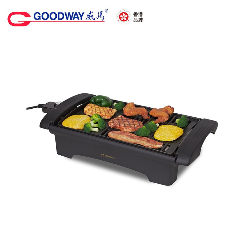 GOODWAY/威马电烧烤炉 GR-623 无烟烤肉机家用多功能电烤盘视频介绍_GOODWAY/威马电烧烤炉 GR-623 无烟烤肉机家用多 ...