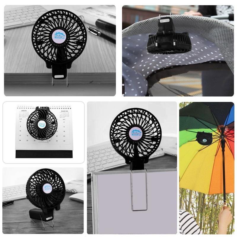 handfan手风手持电风扇静音宿舍迷你便携式小型床上折叠充电学生 HF-309浅蓝色2021新配色折叠手持风扇报价_参数_图片_视频_怎么样 ...