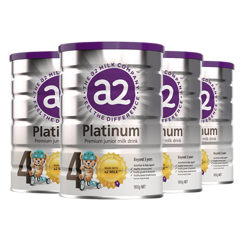 【4段奶粉】 4罐装 | 澳版a2Platinum白金版婴幼儿奶粉4段900g(3岁+)【价格 图片 品牌 报价】-苏宁易购苏宁自营