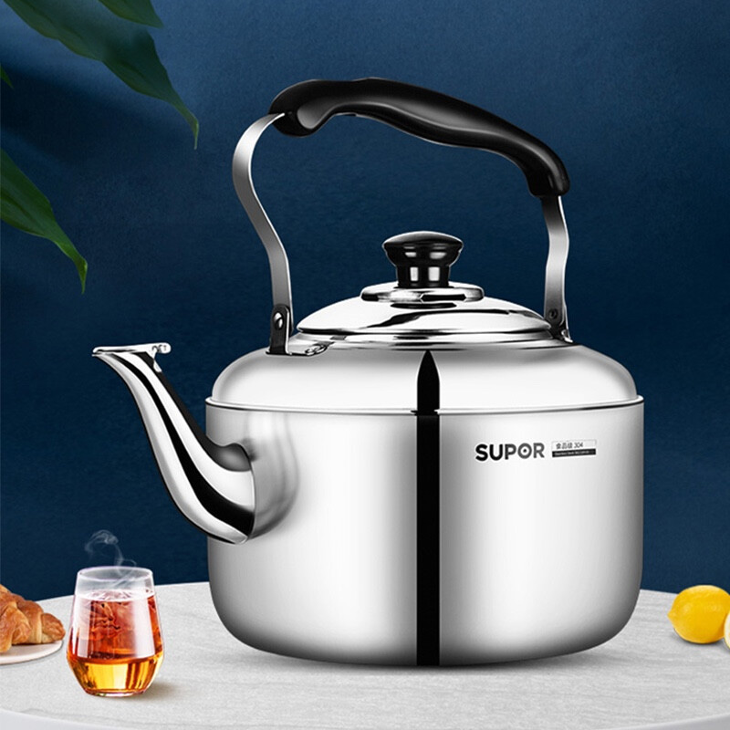 家用烧水壶304不锈钢鸣笛音水壶大容量电磁炉电陶炉专用 FENGHOU 4L/桃粉报价_参数_图片_视频_怎么样_问答-苏宁易购