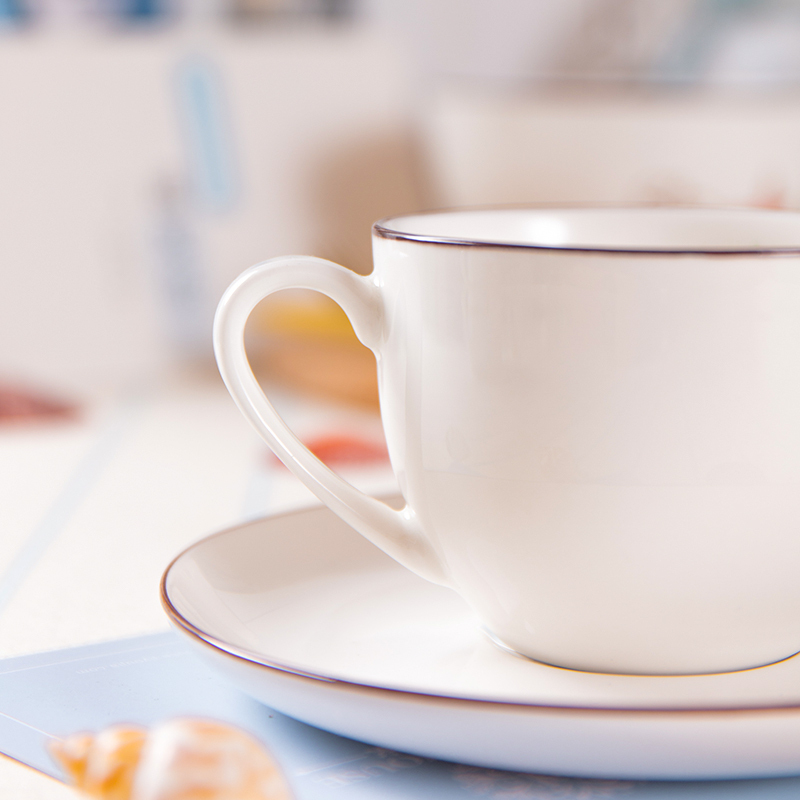 顺祥陶瓷咖啡杯 2件套一杯一碟 欧式简约陶瓷马克杯 情侣咖啡杯 牛奶杯 办公水杯 咖啡粉新梦想 苏宁自营报价_参数_图片_视频_怎么样_问答-苏宁易购