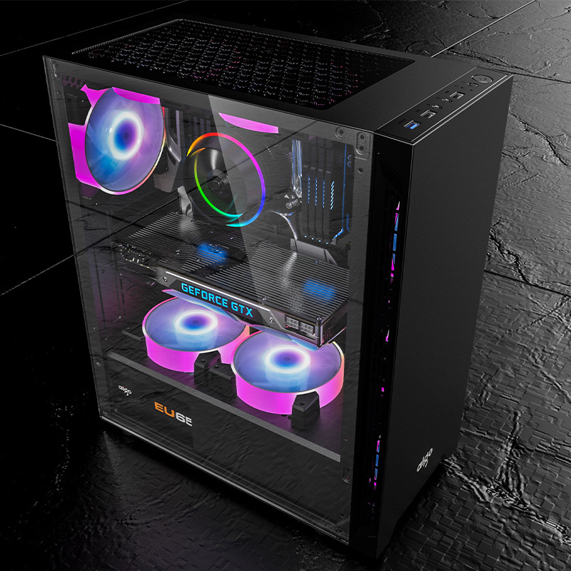 爱国者(AIGO)机箱A15 黑色【亚克力侧透版】报价_参数_图片_视频_怎么样_问答-苏宁易购