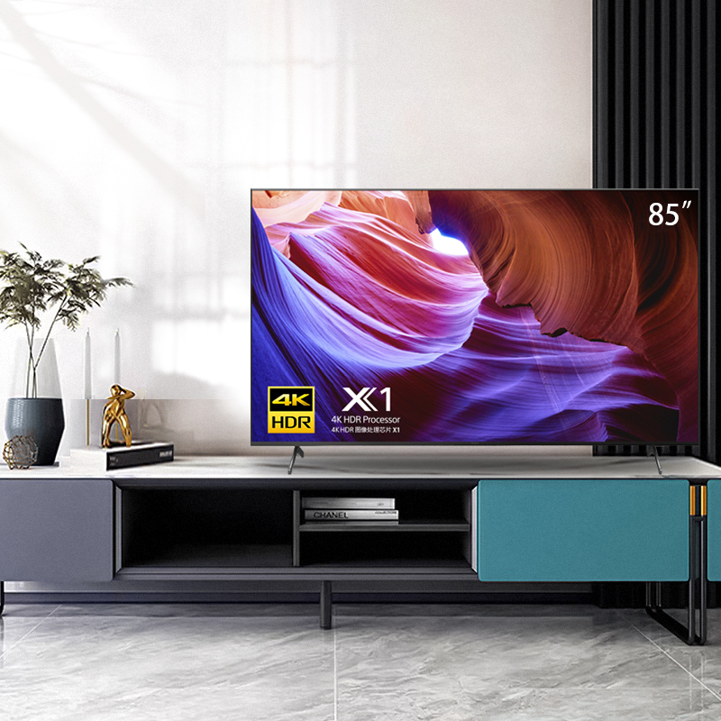 索尼(SONY)KD-85X85K 85英寸 大屏全面屏4KHDR 120Hz超高清安卓智能网络液晶平板电视机 X1芯片参数配置_规格_性能_功能-苏宁易购