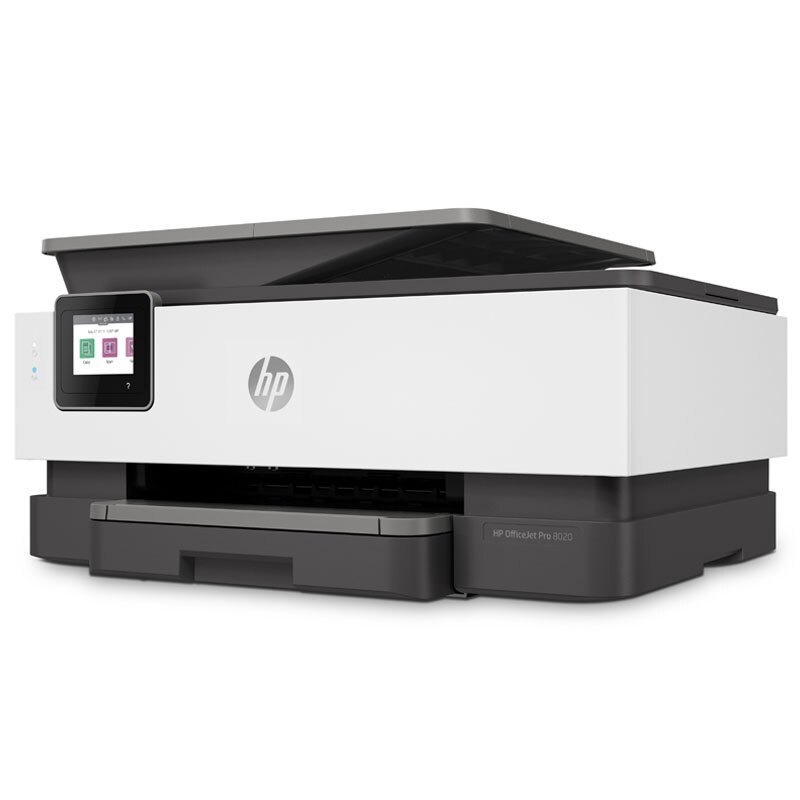 HP/惠普OfficeJet Pro 8020彩色喷墨打印机一体机 打印复印扫描传真 无线 wifi 自动双面打印 手机打印家用学生打印机 ...