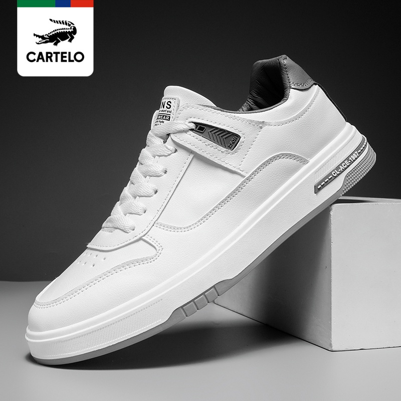 【省300元】卡帝乐鳄鱼休闲户外鞋_CARTELO 卡帝乐鳄鱼 [线下专柜同款]新款百搭板鞋透气男鞋休闲鞋潮流小白鞋多少钱-什么值得买