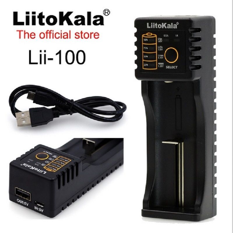 《Lii-100+USB线 LiitoKala18650智能锂电池充电器液晶智能检测电阻容量》无著【摘要 书评 在线阅读】-苏宁易购图书