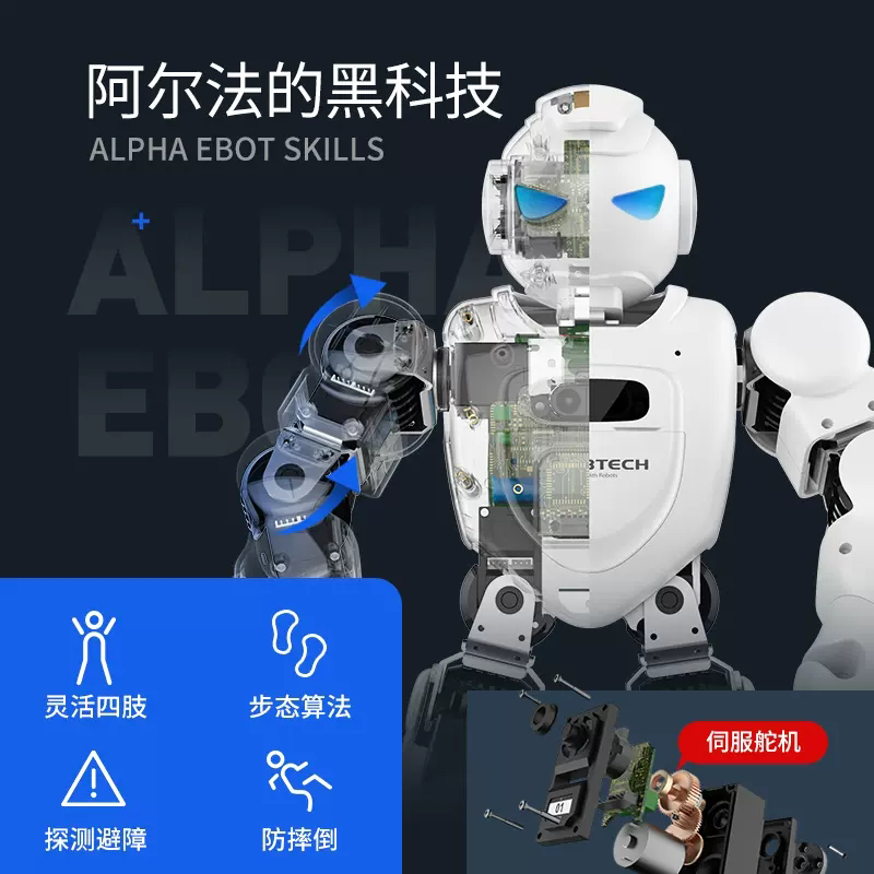 优必选(UBTECH)智能机器人Alpha Ebot报价_参数_图片_视频_怎么样_问答-苏宁易购