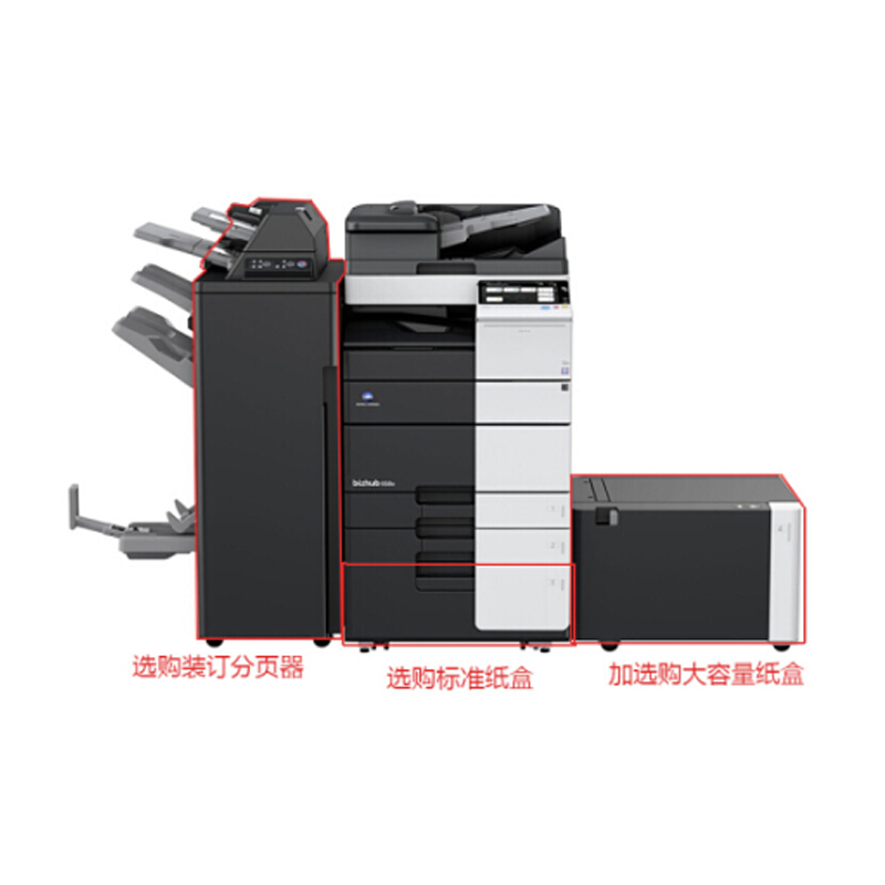 柯尼卡美能达(KONICA MINOLTA)复印/复合机bizhub 558e报价_参数_图片_视频_怎么样_问答-苏宁易购