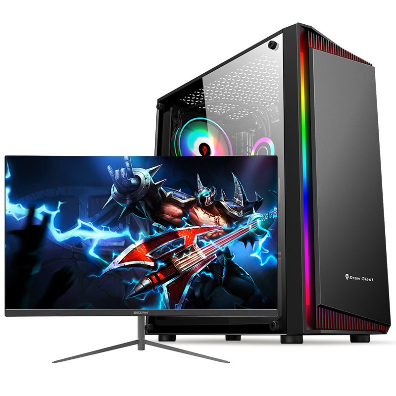 铭能 i9级十二核E5-2673V3/RTX3060 6G独显/32G内存/1T固态 台式电脑 台式机 DIY组装机 电脑主机 组装电脑家用办公组装机学生游戏电脑台式+24英寸全套报价_参数 ...