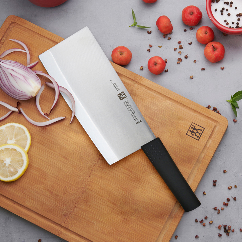 双立人(ZWILLING)Feel刀具2件套31990-002不锈钢切菜刀竹制大砧板组合图片,高清实拍大图—苏宁易购
