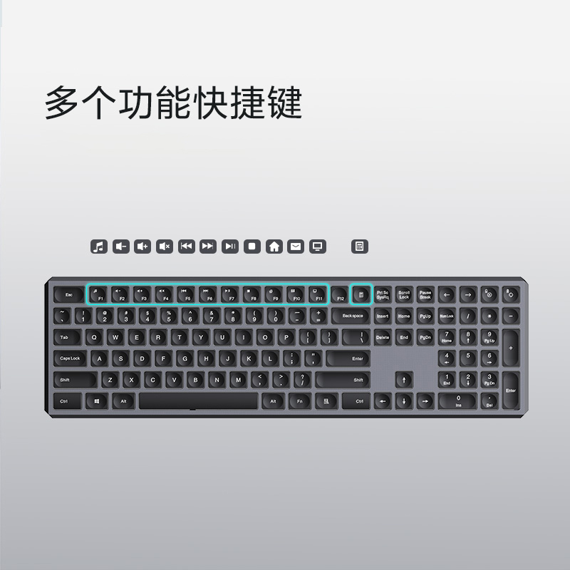 雷神全尺寸109键键盘鼠标套装KM300 2.4G无线传输参数配置_规格_性能_功能-苏宁易购