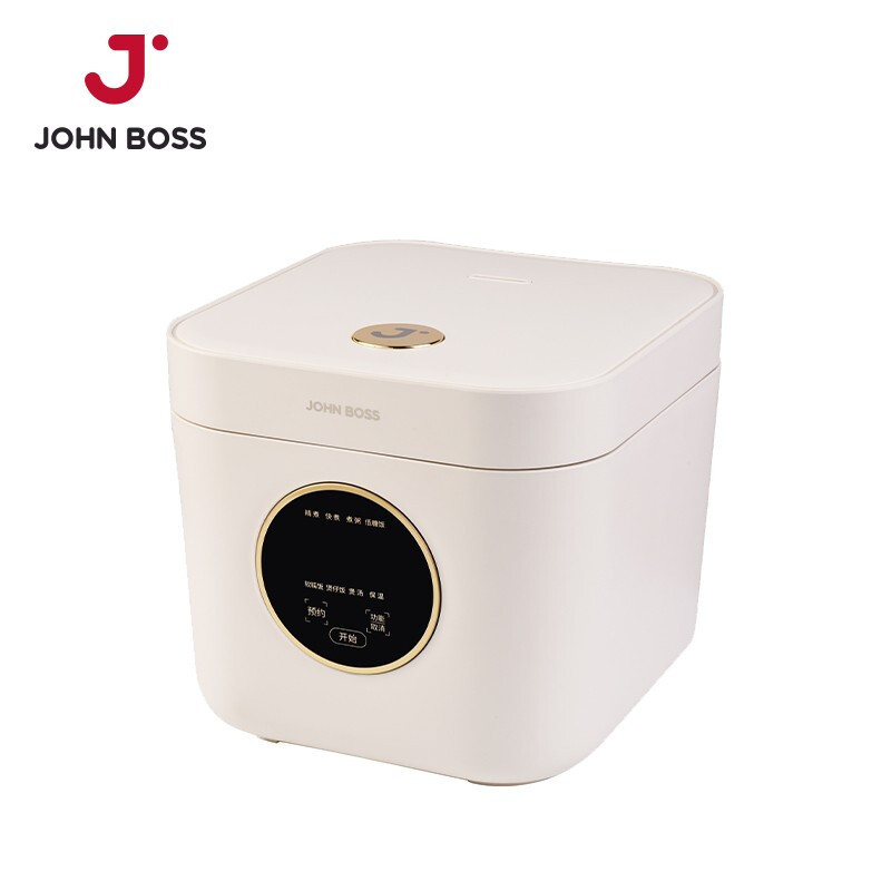 JOHN BOSS 铂市多功能电饭煲 HE-DFB2000 智能预约电饭煲多功能家用2L适用1-4人电饭锅视频介绍_JOHN BOSS 铂市多 ...