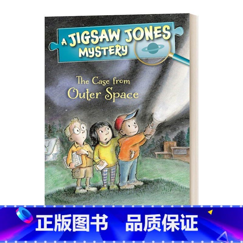 《The Case from Outer Space 【正版】华研原版 小侦探琼斯系列 英文原版 Jigsaw JonTJ》James著【摘要 ...