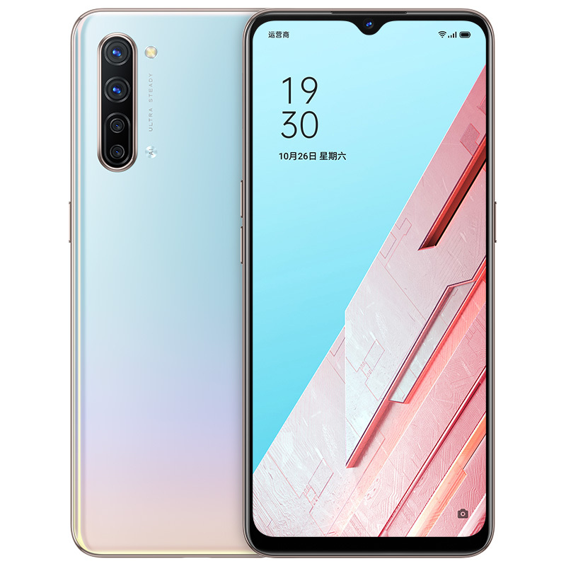 OPPO Reno3 元气版 5G 天镜白 8GB+128GB 全网通参数配置_规格_性能_功能-苏宁易购