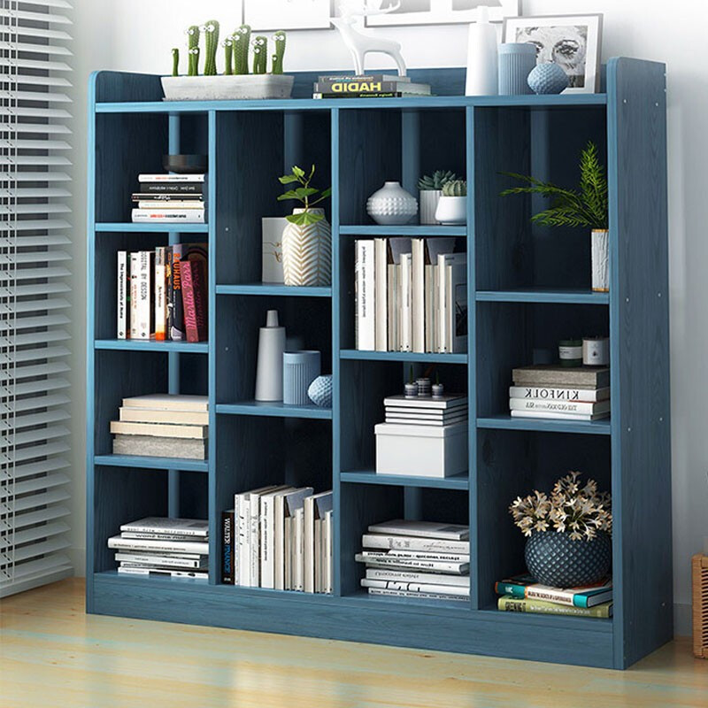 半个许仙简易书柜书架现代简约落地置物架多功能创意小书柜经济省空间书橱 A款暖白色报价_参数_图片_视频_怎么样_问答-苏宁易购