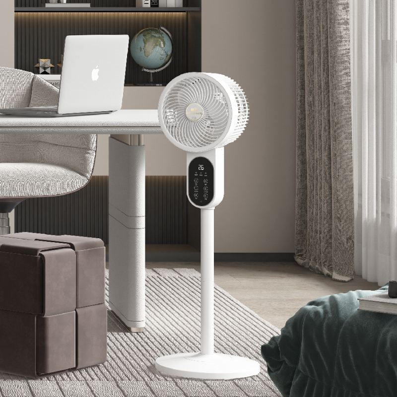 金正(NiNTAUS)电风扇智能ai语音声控款RH-236A-Y 皎月白报价_参数_图片_视频_怎么样_问答-苏宁易购