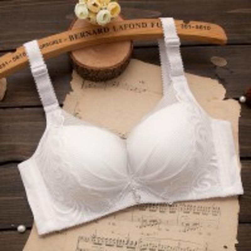特价夏季白色文胸厚模杯小胸平胸聚拢性感内衣薄款透气无钢圈胸罩 白色色132#中厚 70A32报价_参数_图片_视频_怎么样_问答-苏宁易购