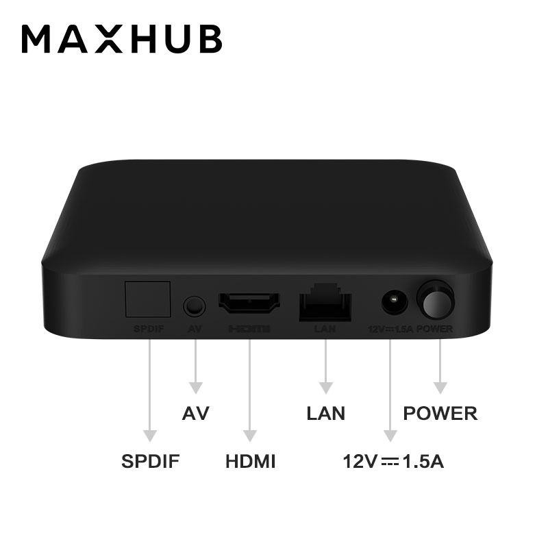 MAXHUB 智能会议传屏盒子 一键同屏无线投屏传输器WB03报价_参数_图片_视频_怎么样_问答-苏宁易购