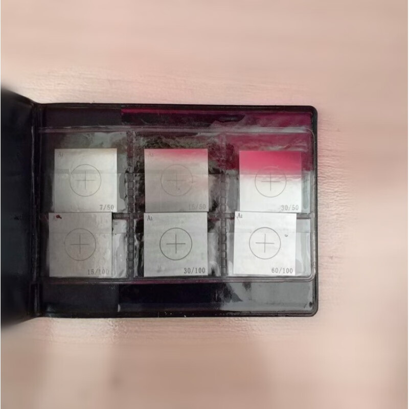 A1试片30/100磁粉探伤灵敏度试片CDM1磁粉检片 15/50 A1 15/50 一套6片视频介绍_A1试片30/100磁粉探伤灵敏度试片CDM1磁粉检片 15/50 A1 15/50 一 ...