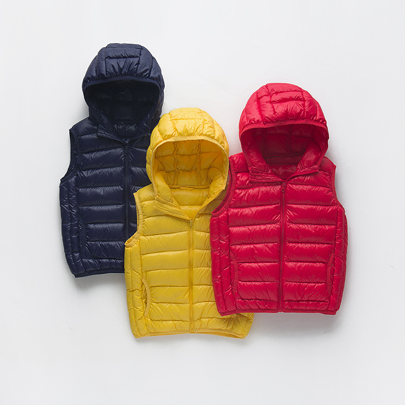 拉里宝贝Lioniebaby儿童轻薄羽绒服男女童内外穿连帽保暖防风羽绒带帽背心内搭 藏青色报价_参数_图片_视频_怎么样_问答-苏宁易购