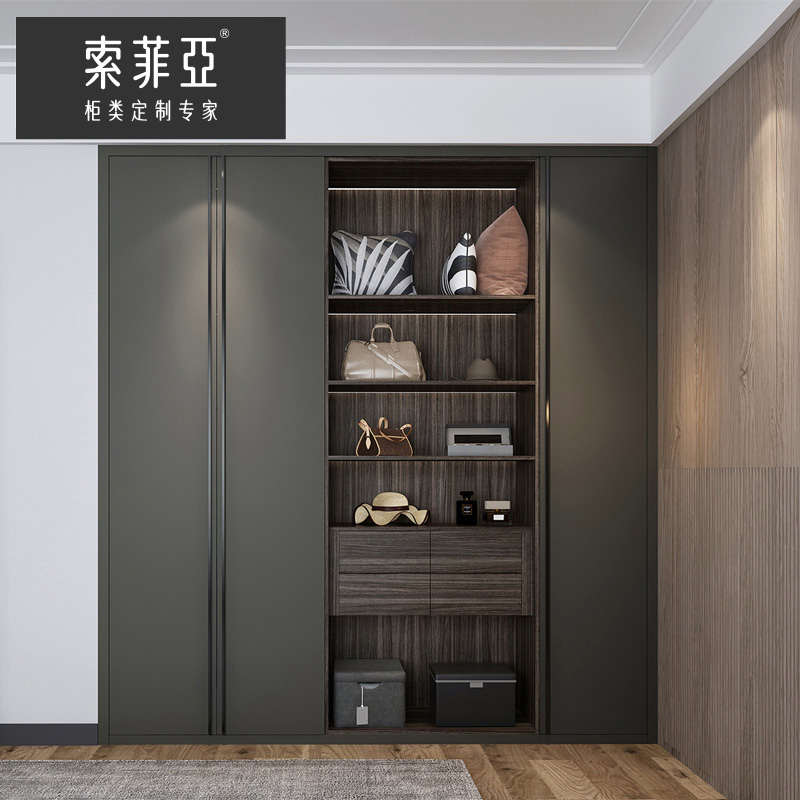 索菲亚康纯板衣柜,索菲亚康纯板_大山谷图库