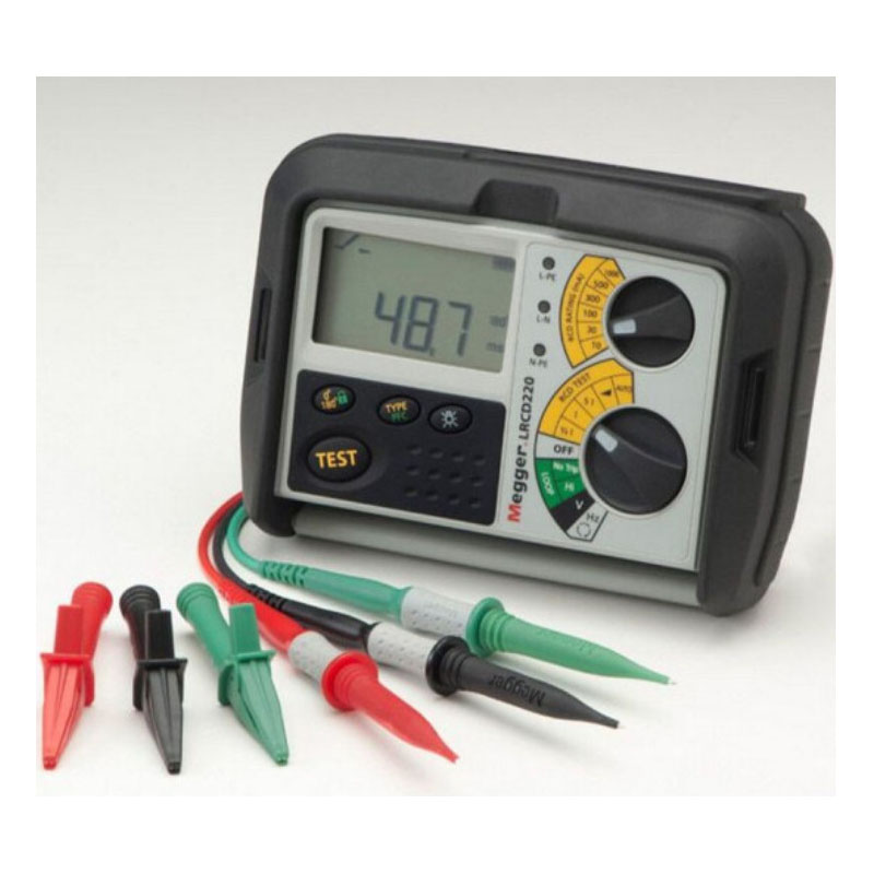 梅凯(Megger) 回路阻抗RCD测试仪 LRCD220 货期5-10天参数配置_规格_性能_功能-苏宁易购