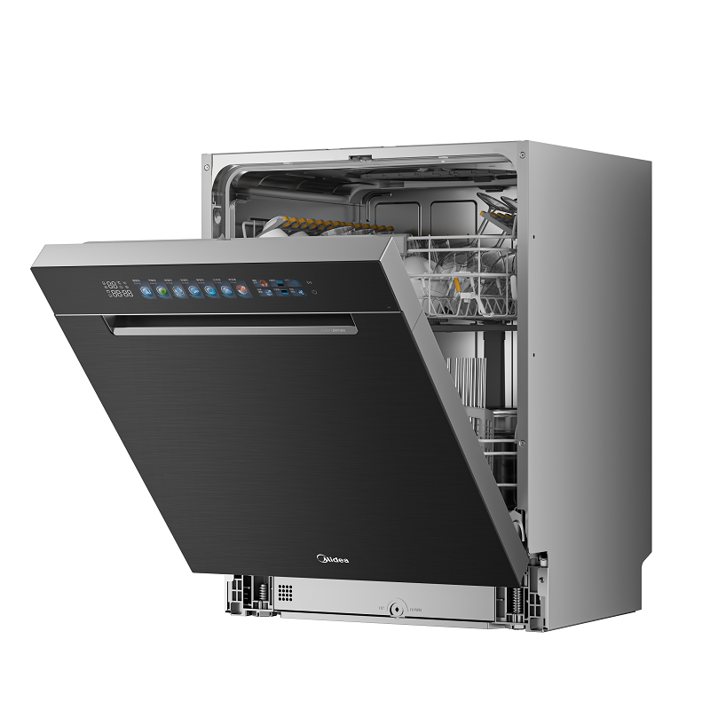 《重磅新品》美的(Midea)15套家用嵌入式全自动晶焰洗碗机S66热旋双擎 四星消毒除菌 长效鲜存 变频电机智能洗碗机报价_参数_图片_视频_怎么样_问答-苏宁易购