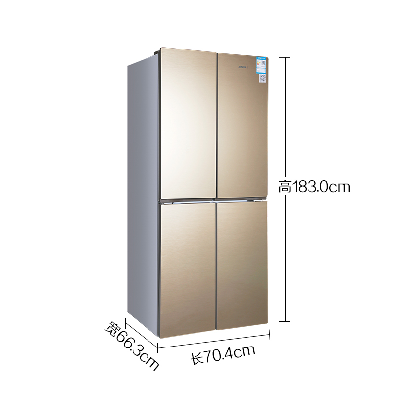 星星(XINGX) BCD-388EV 388升 十字多门冰箱 冷柜 冰柜 四门三温区大冰箱 四门十字对开 家用立式多门报价_参数_图片_视频 ...