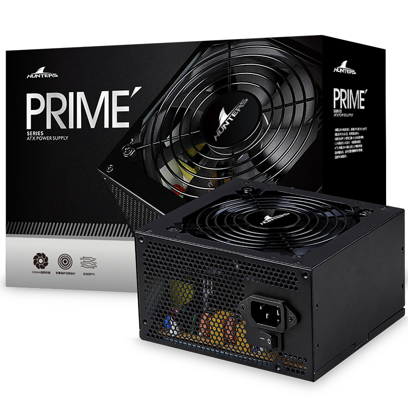长城电源P5 额定550W电源台式机电脑电源白牌参数配置_规格_性能_功能-苏宁易购