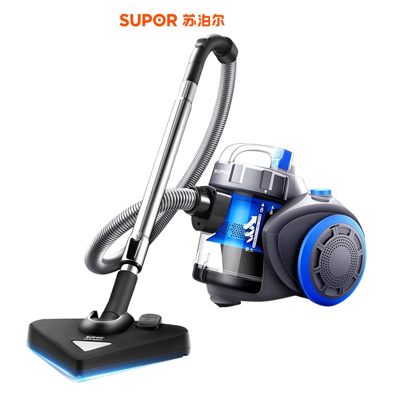 苏泊尔(SUPOR) XC10B34A-10 吸尘器V锋持久大吸力 多重过滤 清洁无死角 1000W 集尘盒视频介绍_苏泊尔(SUPOR ...