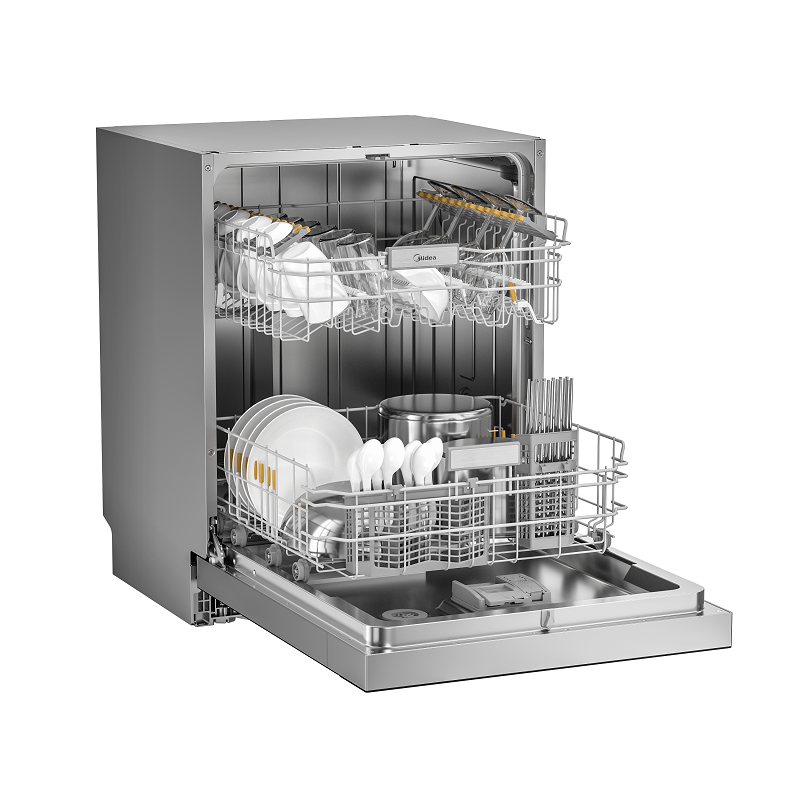 《重磅新品》美的(Midea)15套家用嵌入式全自动晶焰洗碗机S66热旋双擎 四星消毒除菌 长效鲜存 变频电机智能洗碗机报价_参数_图片_视频_怎么样_问答-苏宁易购