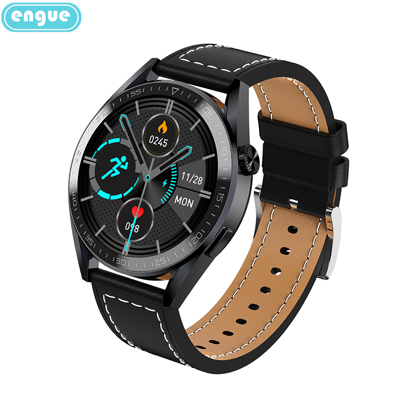 engue恩谷全面屏触控智能蓝牙通话手表 血压血氧计步日期卡路里定位闹钟久坐提醒呼吸训练手表EG-T12B视频介绍_engue恩谷全面屏触控 ...