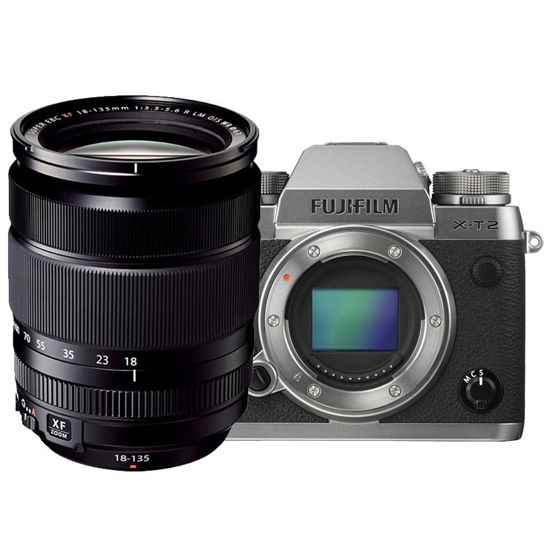 富士(FUJIFILM)微单/单电X-T2 【富士官旗】Fujifilm/富士 X-T2GS（18-135mm）套机 微单 单电 相机 无反 ...