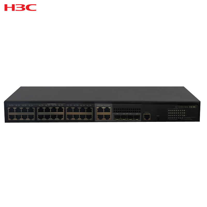 华三(H3C)S5120V2-28P-HPWR-LI 24口全千兆POE交换机 1000Mpbs 千兆以上 以太网交换机参数配置_规格_性能 ...
