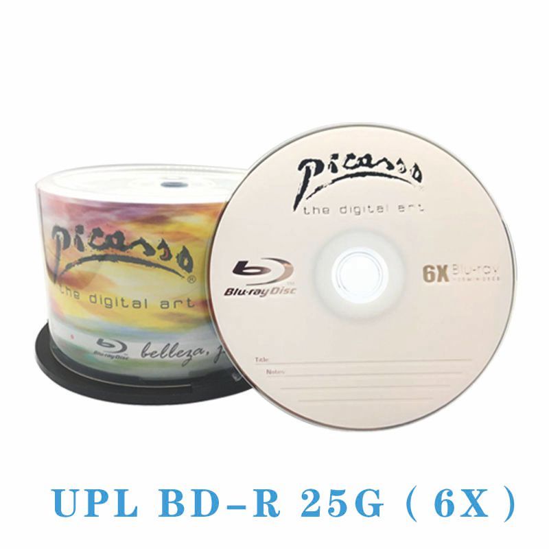 UPL 25G(50片装)一桶 铼德蓝光光盘 BD-R 蓝光刻录盘碟片25G50G大容量刻录盘8X50片桶装报价_参数_图片_视频_怎么样 ...