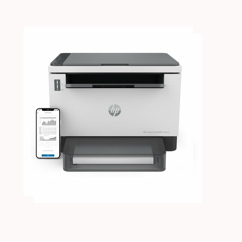 惠普HP LaserJet Tank MFP 2606dw A4黑白激光多功能一体机 无线打印复印一体机 自动双面打印一体机 易加粉打印机 ...