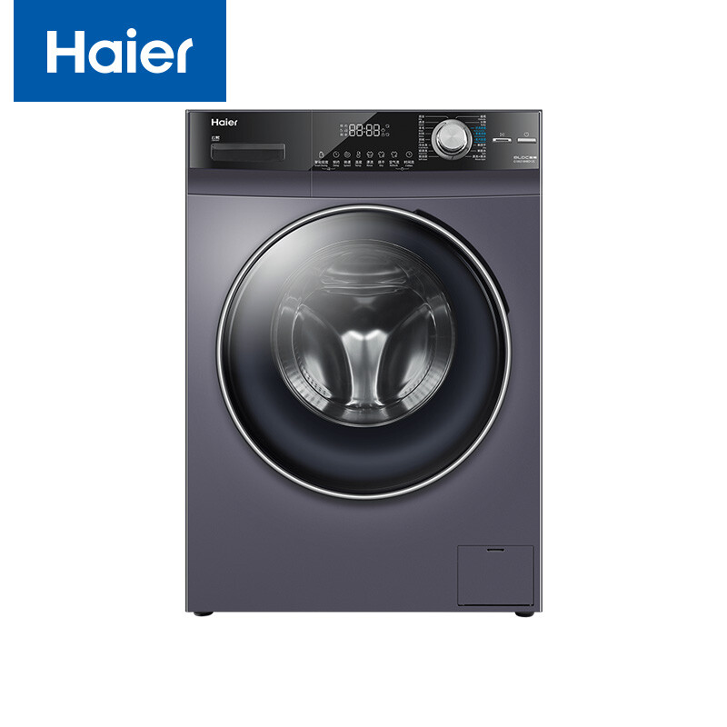 海尔(Haier)G100218HBD12S 10公斤全自动滚筒洗烘一体洗衣机 变频智能投放 巴氏除菌顽渍洗香薰参数配置_规格_性能_功能-苏宁易购
