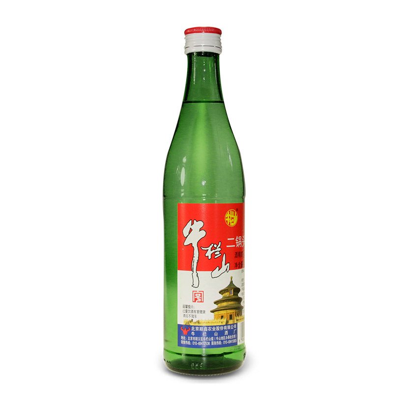 牛栏山二锅头500ml,46度_大山谷图库