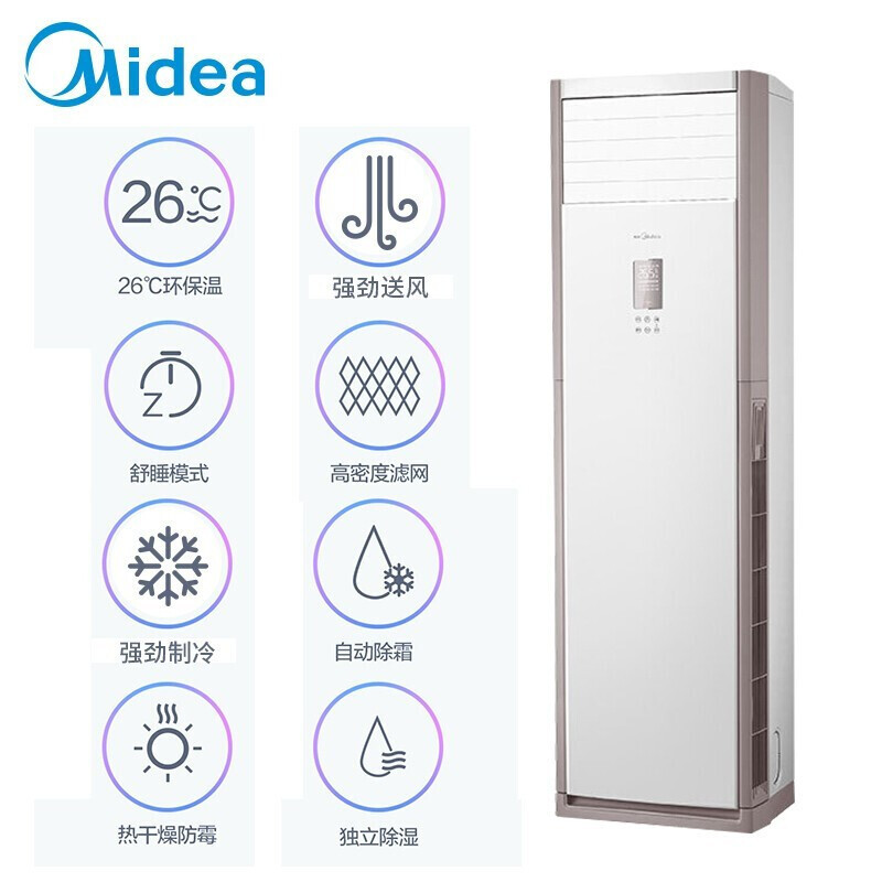 美的(Midea)创意礼品3匹KFR-72LW/DY-PA400(D3)报价_参数_图片_视频_怎么样_问答-苏宁易购