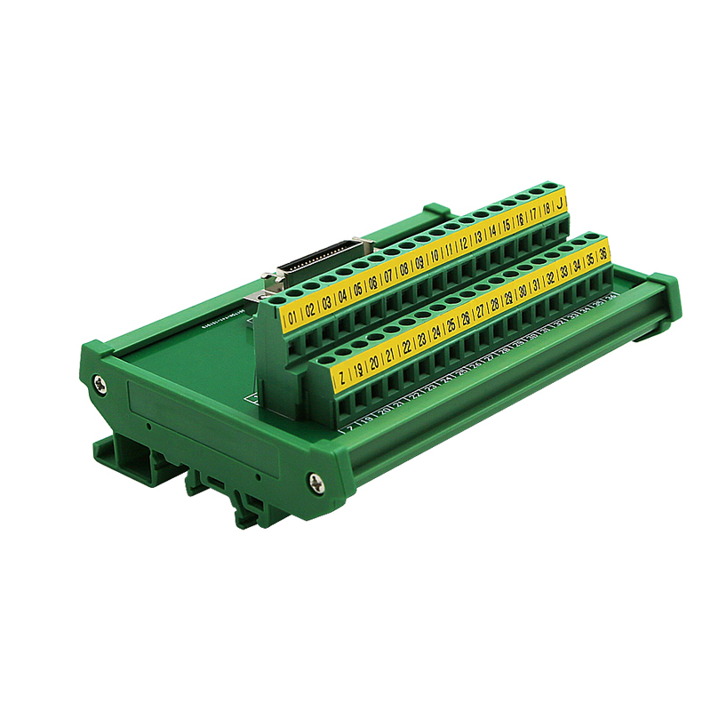 36P线 0.5米 鑫大瀛SCSI 36P中继端子台36芯采集卡转接板伺服驱动器CN型接线板视频介绍_36P线 0.5米 鑫大瀛SCSI ...